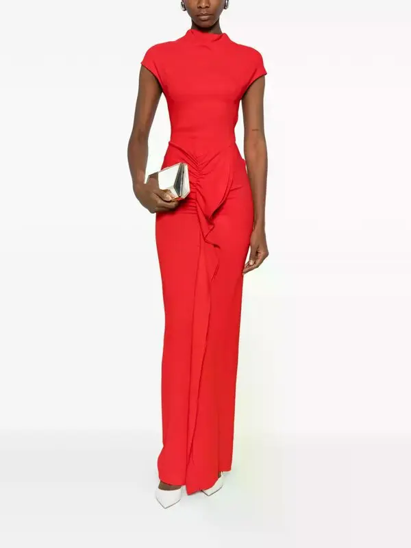 Tove Beth Draped Maxi Dress