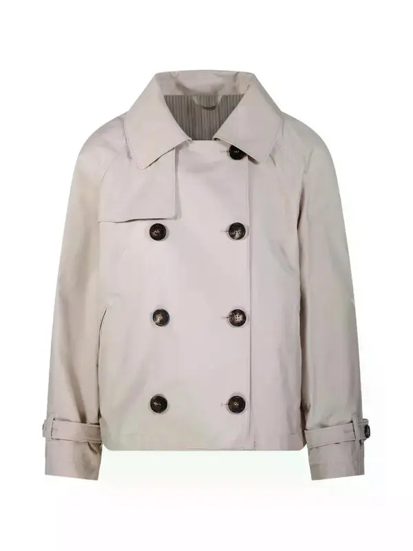 Max Mara Double-breasted Jacket - Neutrals