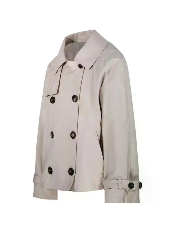 Max Mara Double-breasted Jacket - Neutrals