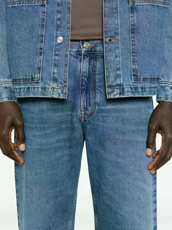 Nn07 Otis 1882 Belt-loop Jeans - Blue