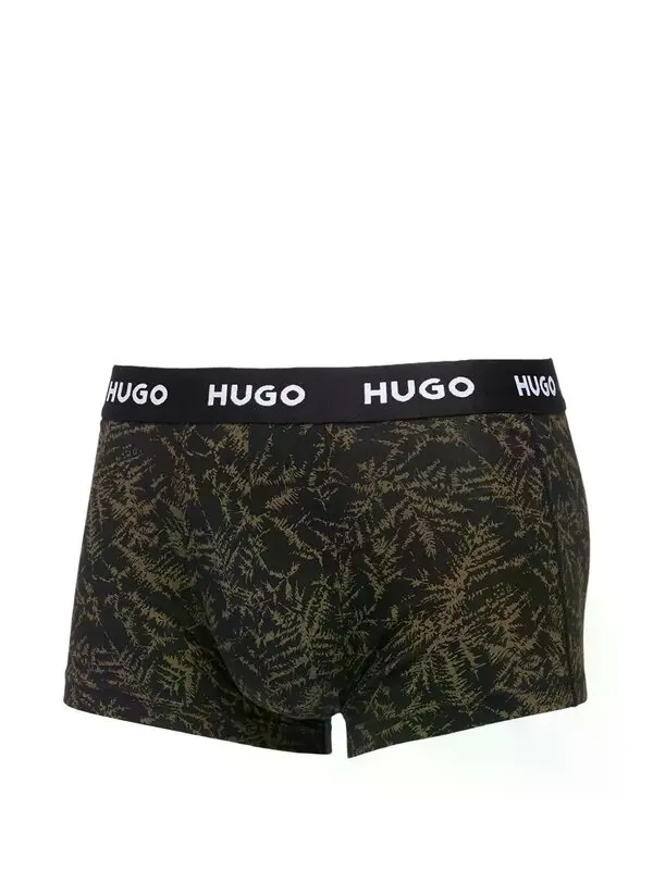 Hugo Logo-waistband Boxers - Black