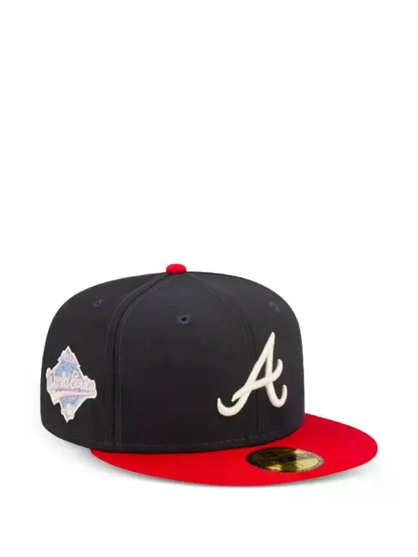 New Era 59fifty Mlb Atlanta Braves Fitted Cap - Blue