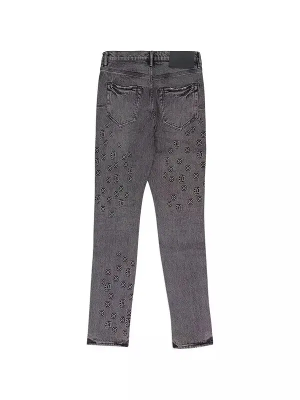 PURPLE BRAND Embossed P001 Jeans - Grey