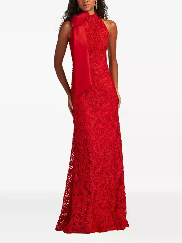 Tadashi Shoji Bow-detail Maxi Dress