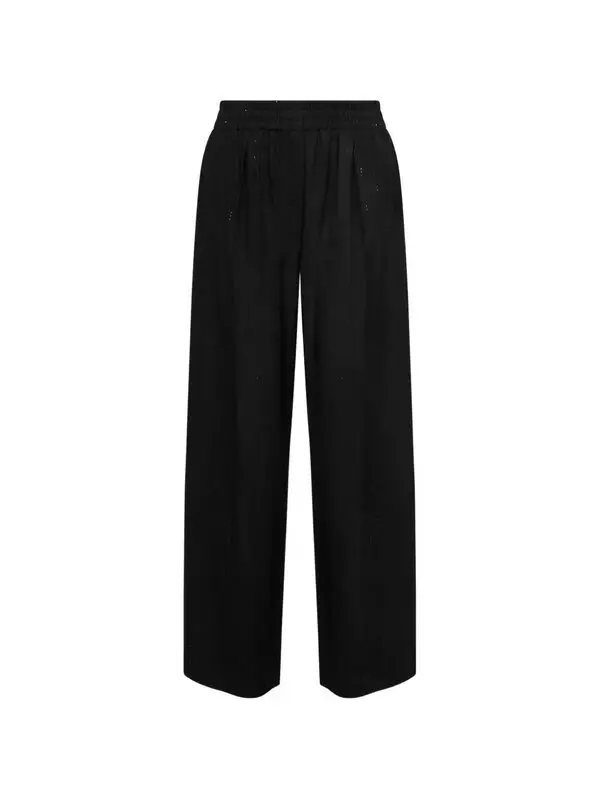 Brunello Cucinelli Sequin Striped Trousers