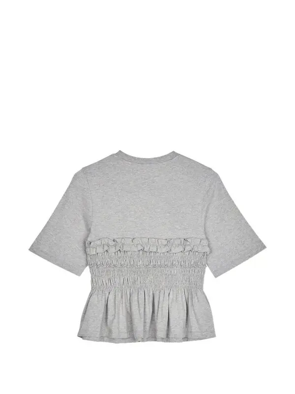 Cecilie Bahnsen Gathered-effect T-shirt