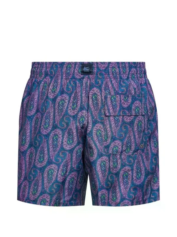Etro Paisley-pattern Swimshorts