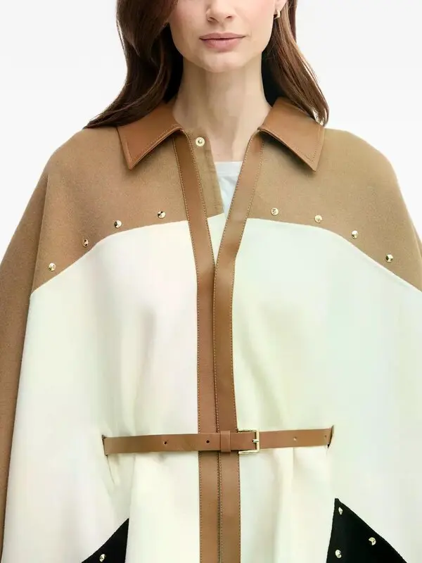 Mackage Moly Belt Studded Cape