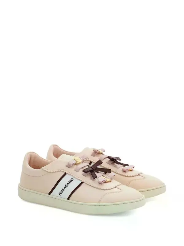 FERRAGAMO Mini Bow Detail Sneakers