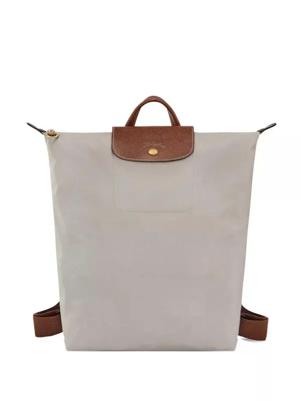 Longchamp Le Pliage Front-flap Backpack - Neutrals