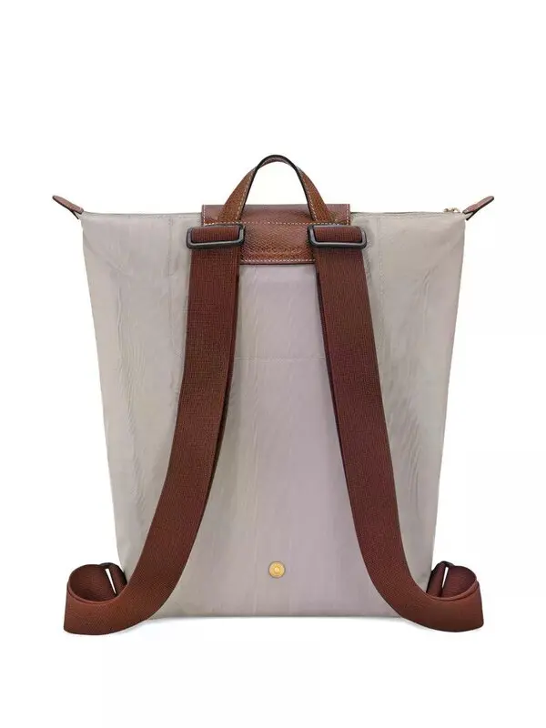 Longchamp Le Pliage Front-flap Backpack - Neutrals