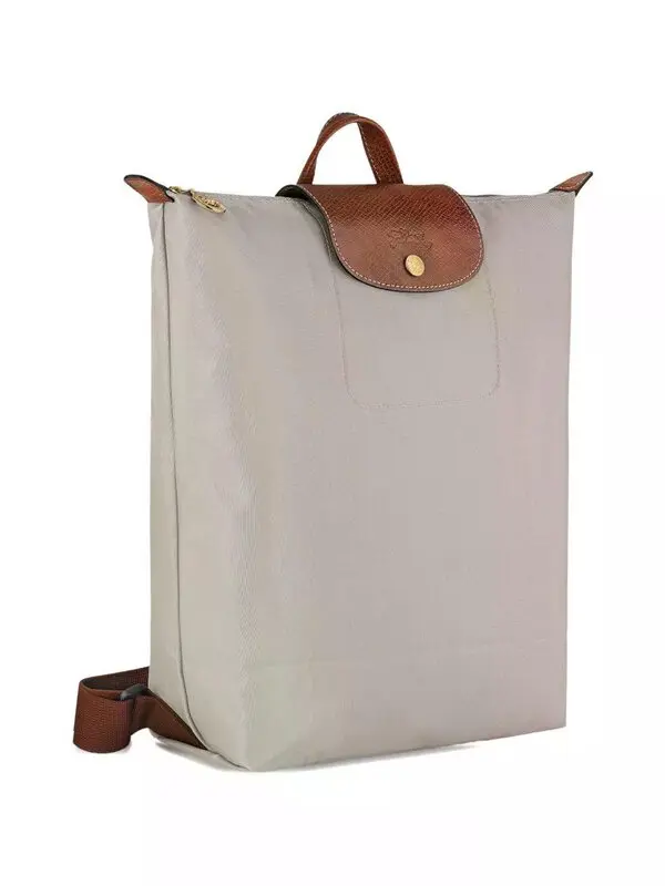 Longchamp Le Pliage Front-flap Backpack - Neutrals