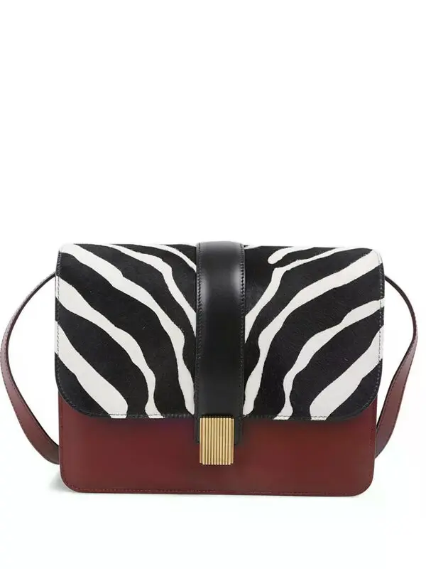 Khaite Blake Zebra-pattern Shoulder Bag
