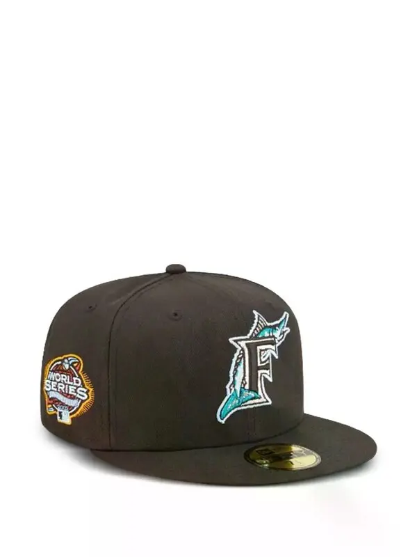 New Era Mlb Florida Marlins Cloud Under 59fifty Cap - Black