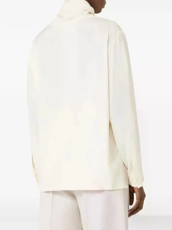 Max Mara Long-sleeve Blouse - Neutrals