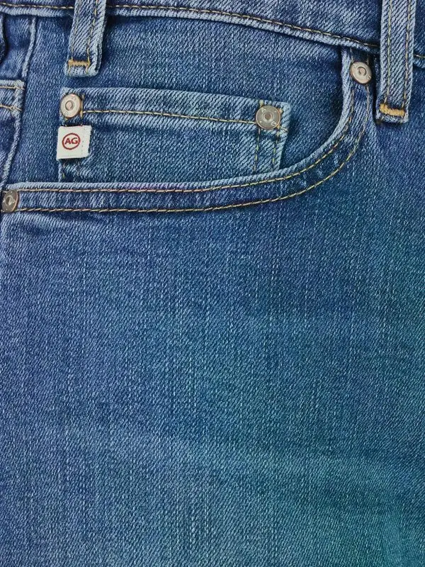 Ag Five-pocket Wide Leg Jeans