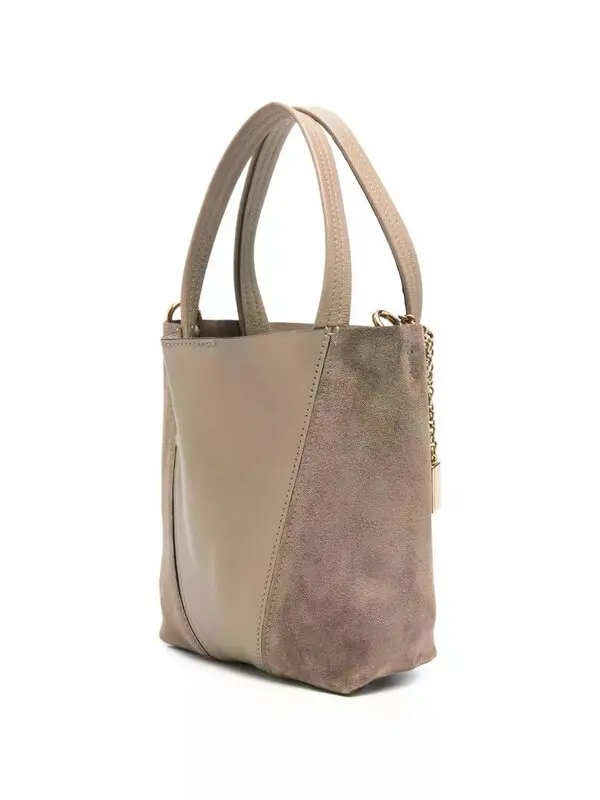 Chloé Small Spin Tote Bag - Neutrals