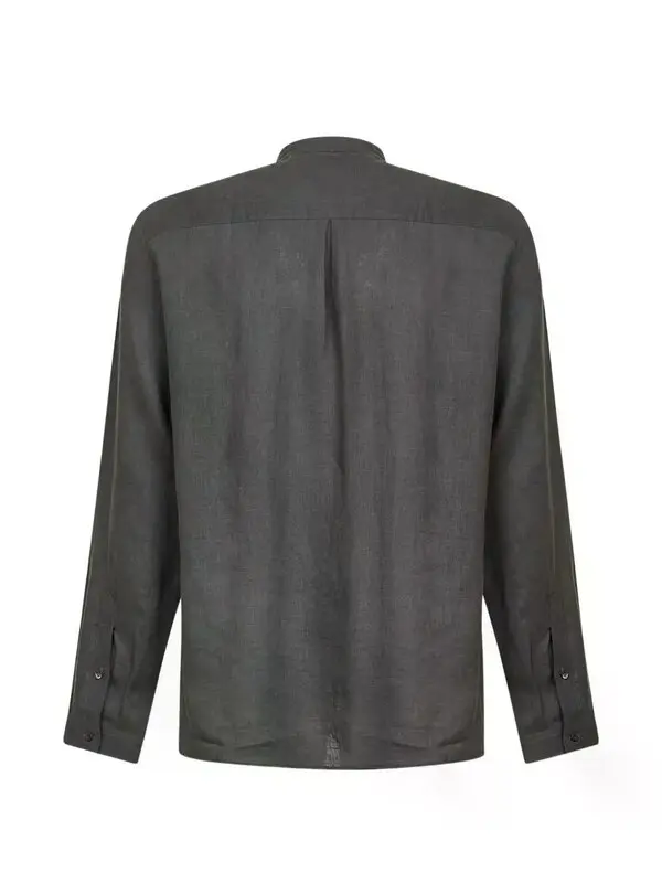 Brunello Cucinelli Mandarin Collar Long-sleevesshirt