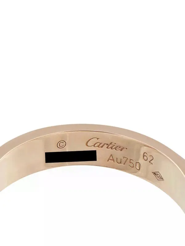 CARTIER 18k Rose Gold Diamond Ring