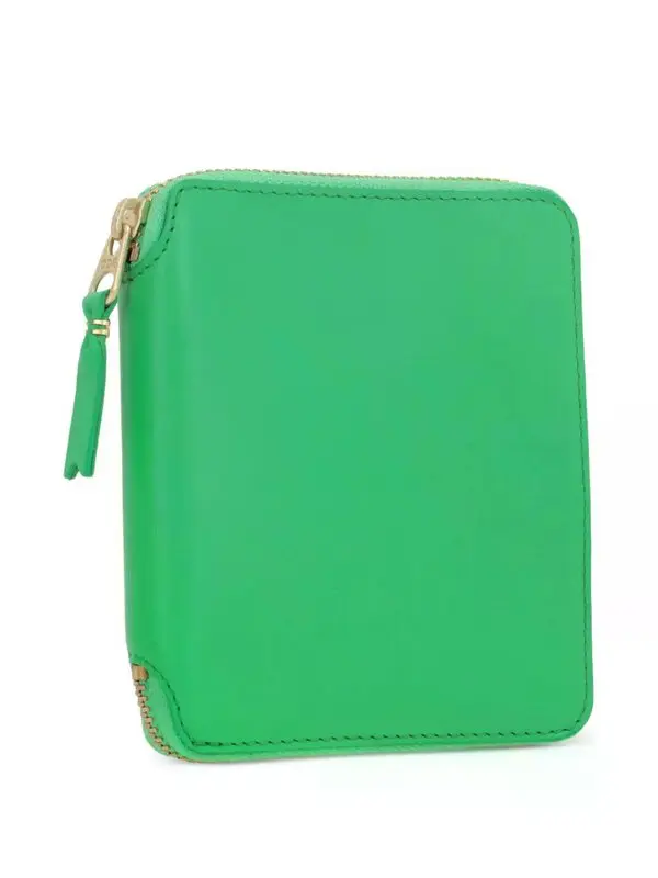 Comme Des Garçons Zip-fastening Leather Wallet