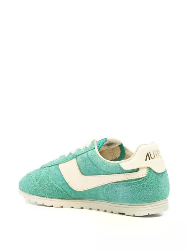 AUTRY Windspin Panelled Sneakers - Green