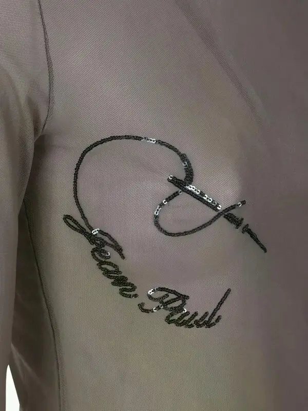 JEAN PAUL GAULTIER Sequin-embellished T-shirt
