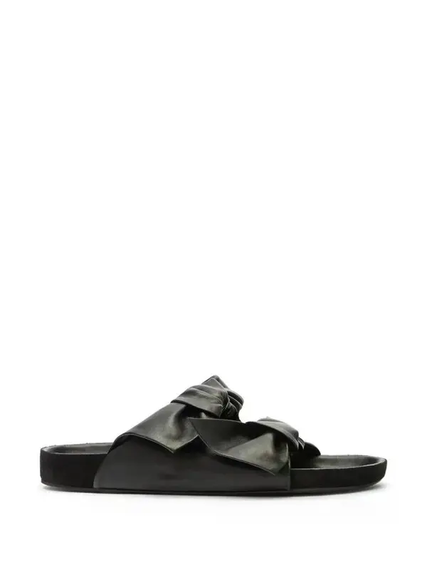 Isabel Marant Étoile Lennyo Bow Sandals - Black