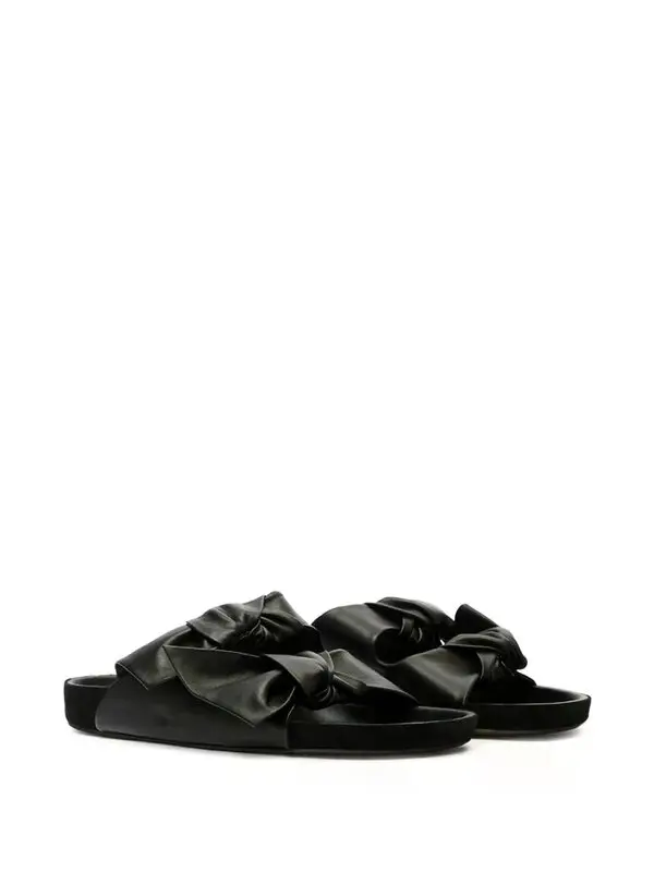 Isabel Marant Étoile Lennyo Bow Sandals - Black