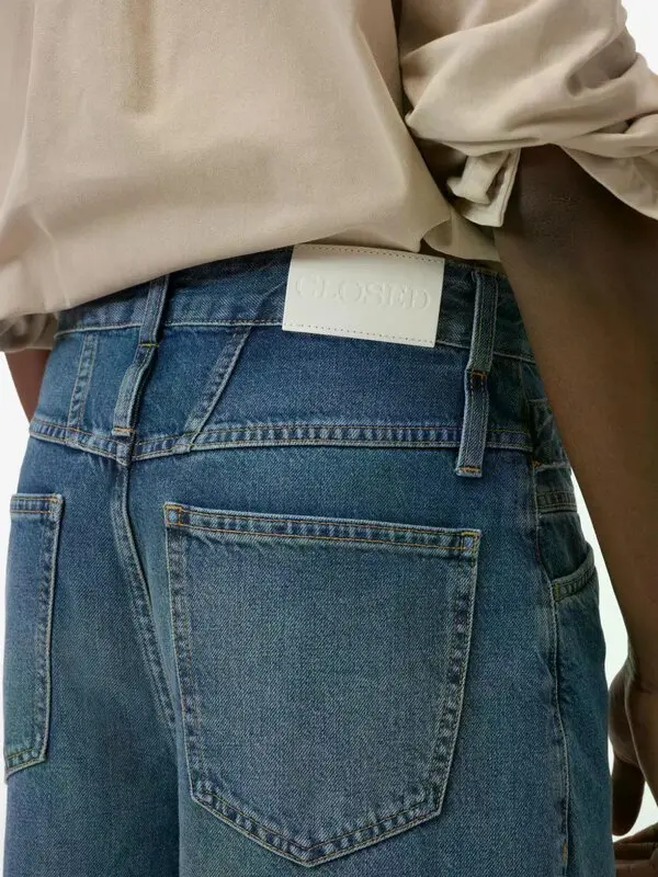 Closed Paneled Wide-leg Jeans