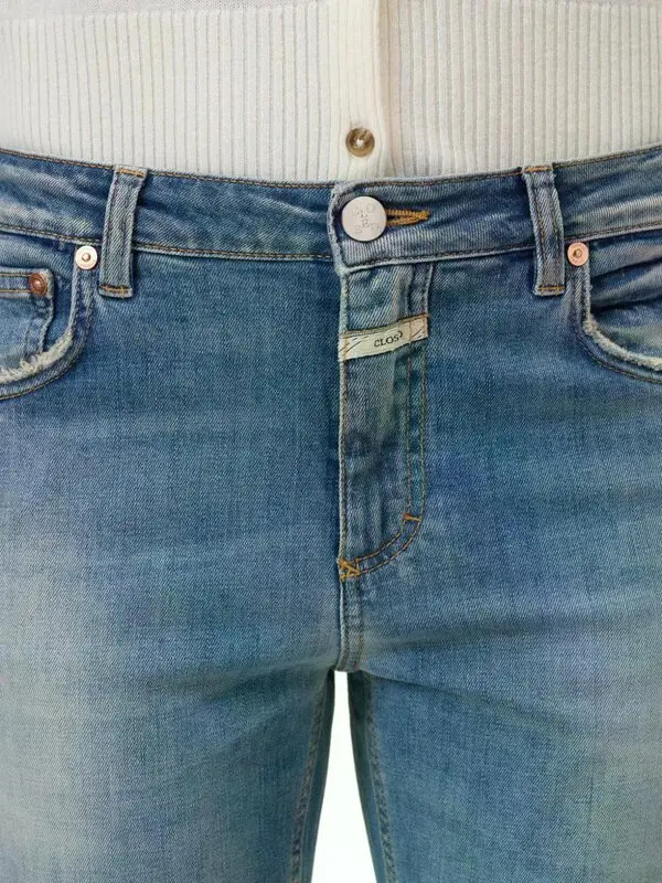 Closed Jovanna Raw-hem Jeans - Blue