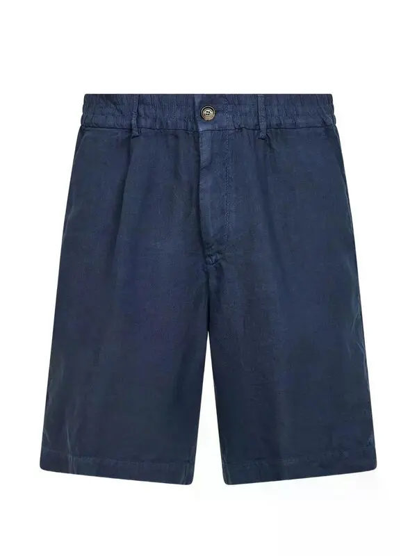 Brunello Cucinelli Button Denim Shorts