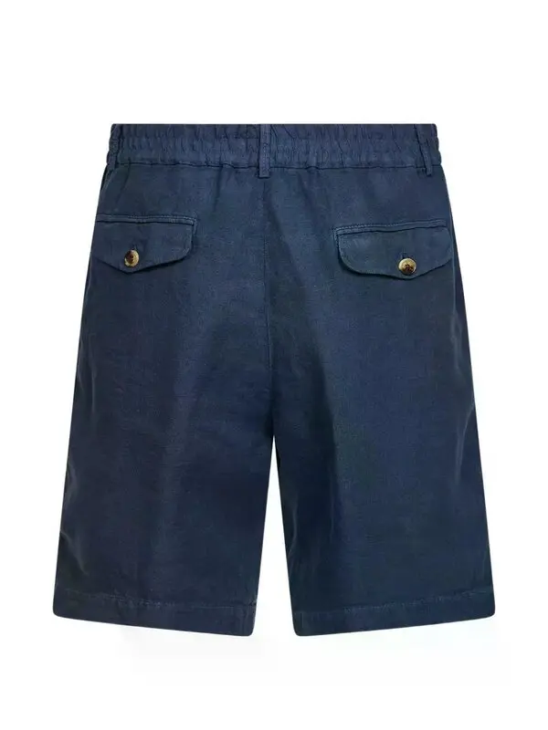 Brunello Cucinelli Button Denim Shorts