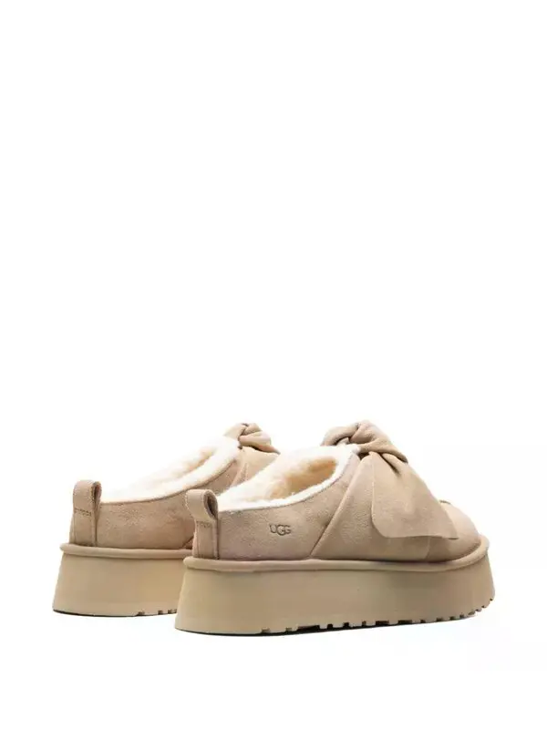 UGG Platform Bow Slip-on Loafers