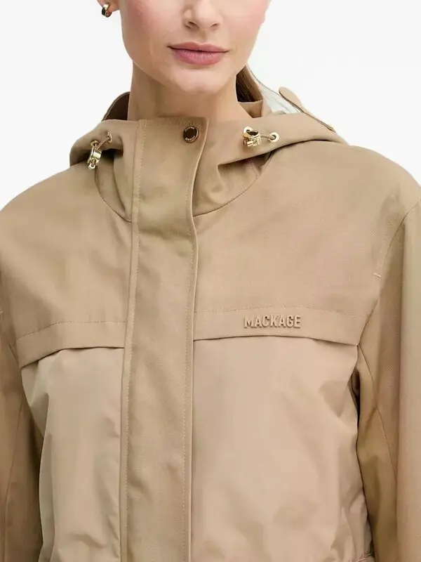 Mackage Hooded Pocket Jacket - Neutrals