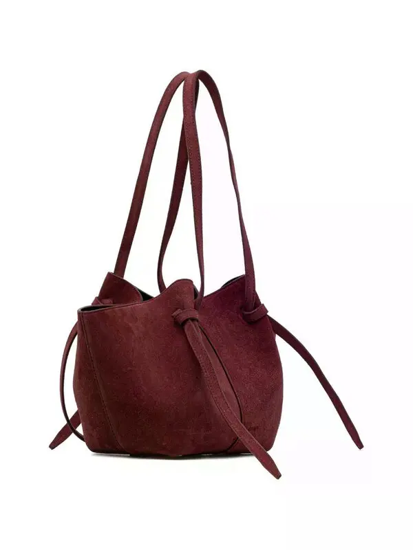 Yuzefi Knot-detail Shoulder Bag - Red