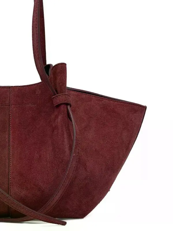 Yuzefi Knot-detail Shoulder Bag - Red