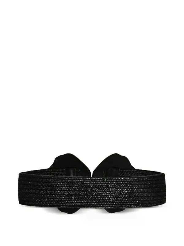 Johanna Ortiz Belt With Seashell Detail - Black
