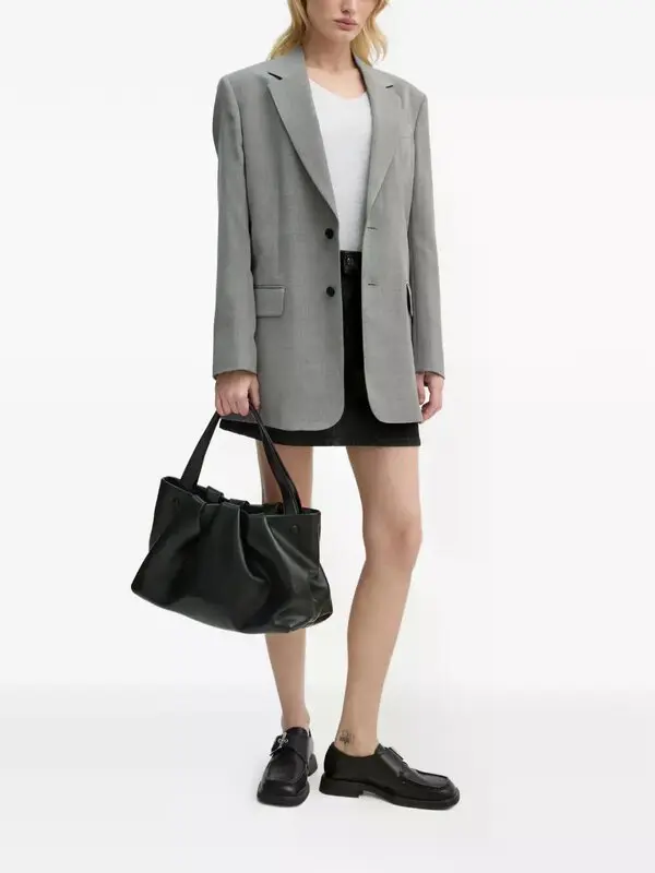 Filippa K Mini Skirt With Logo Patch
