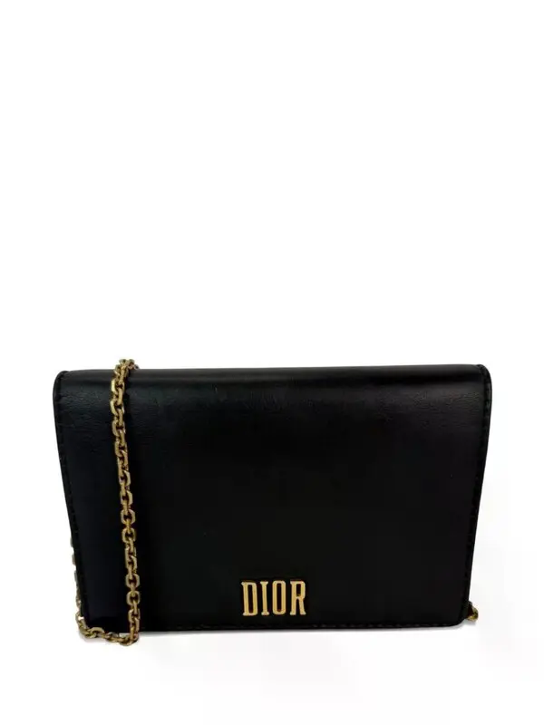 Dior D-fence Croisiere Wallet-on-chain - Black
