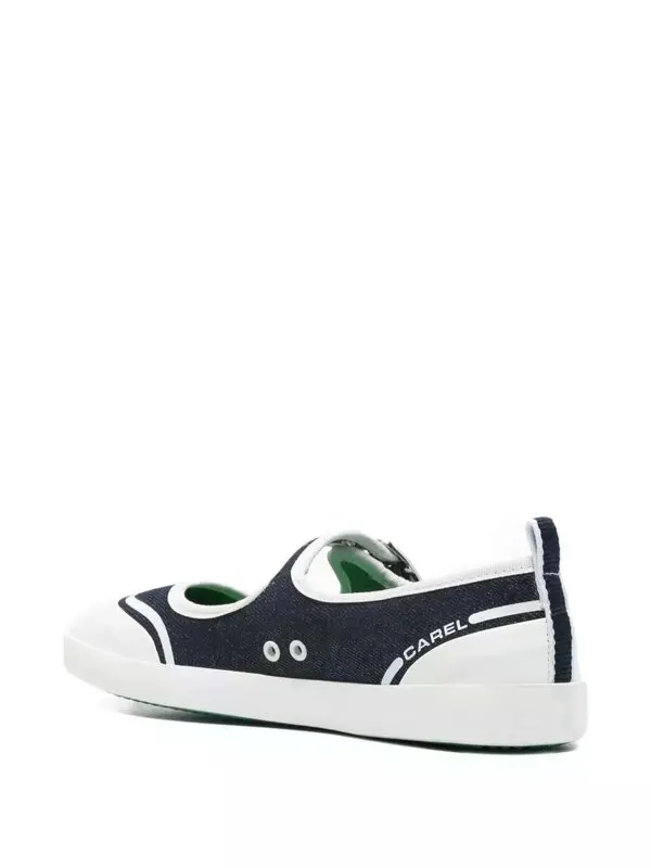 CAREL Buckle Strap Trainers - Blue