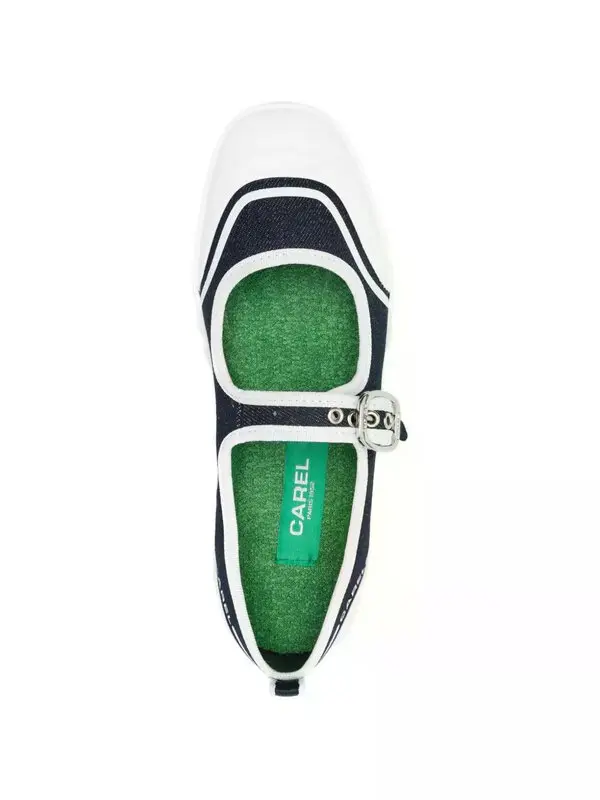 CAREL Buckle Strap Trainers - Blue