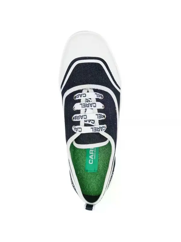 CAREL Denim Fabric Trainers