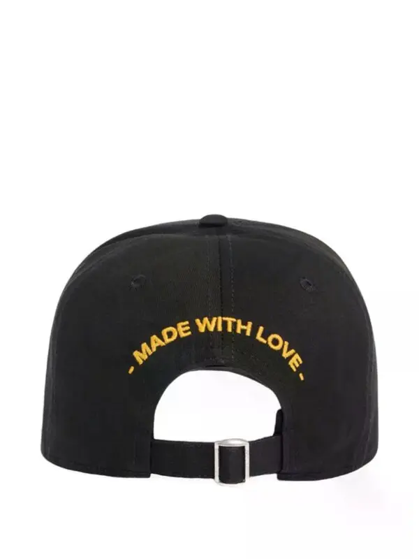 Dsquared2 Logo-patch Baseball Cap - Black