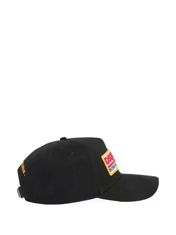 Dsquared2 Logo-patch Baseball Cap - Black