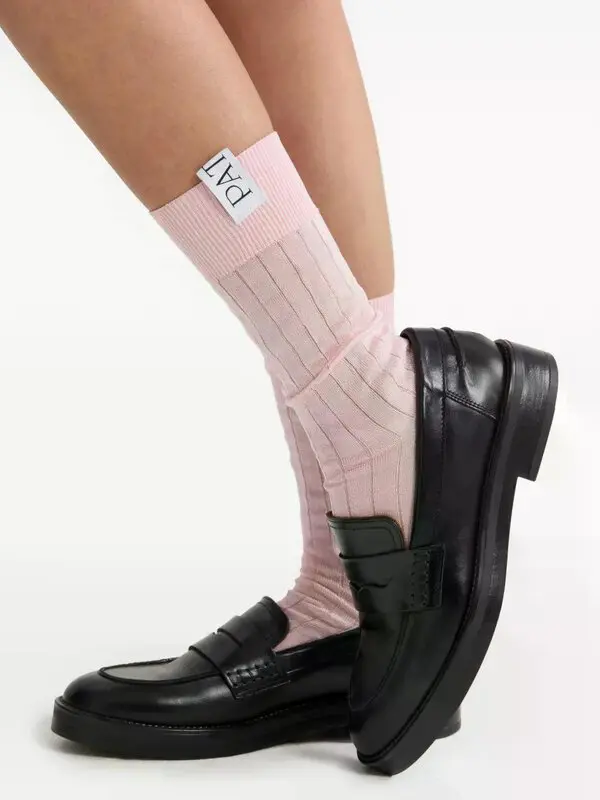 PATOU Ribbed Mid-length Socks