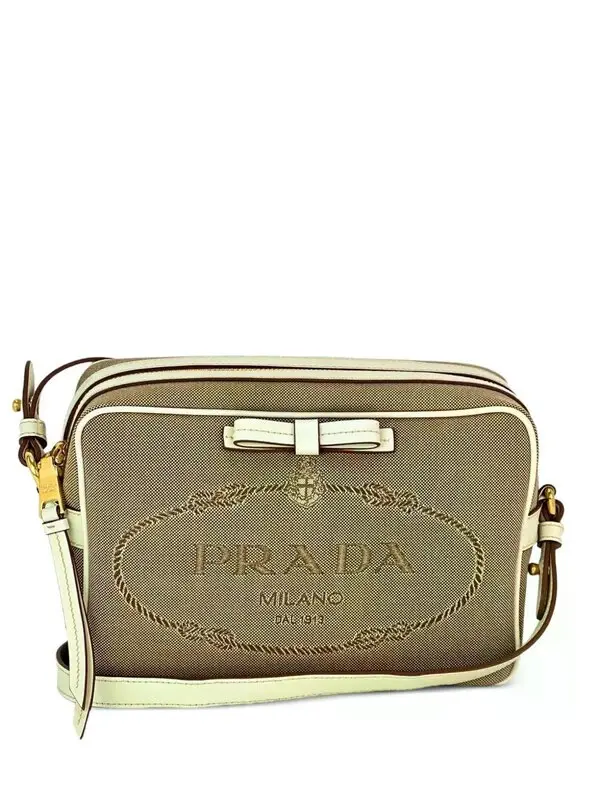 Prada Canvas Cross Body Bag