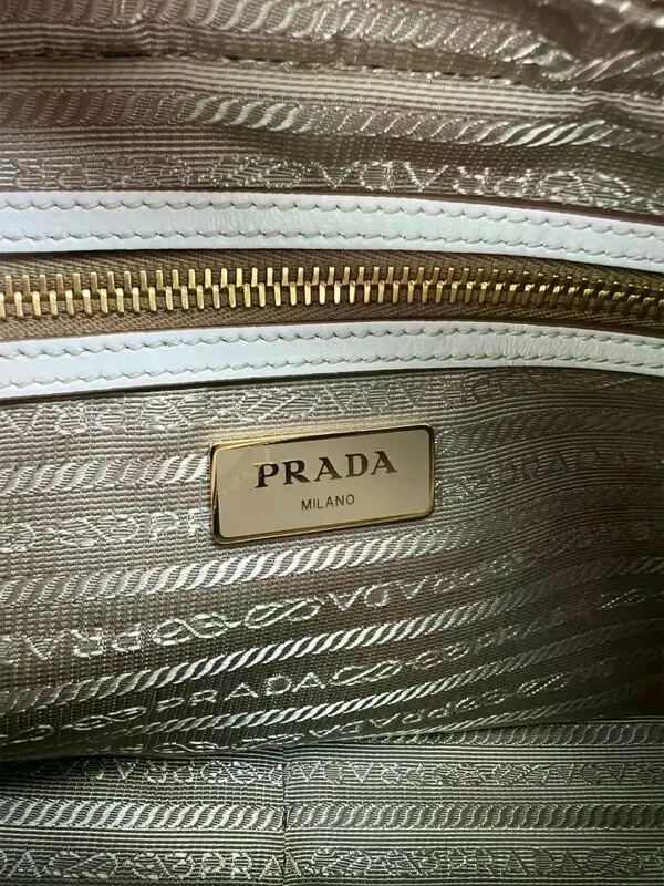 Prada Canvas Cross Body Bag