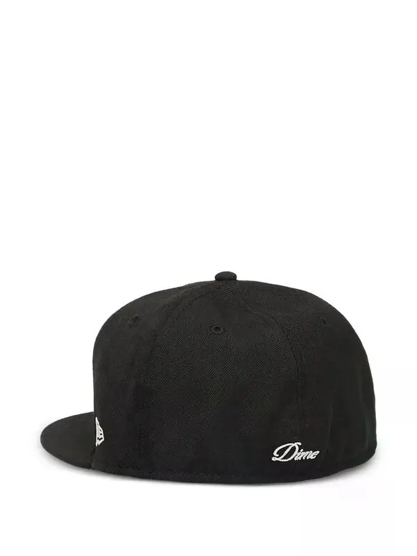 DIME X New Era Cursive Cap Hat - Black