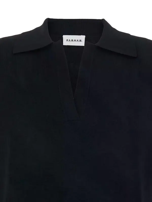 P.a.r.o.s.h V-neck Top - Black