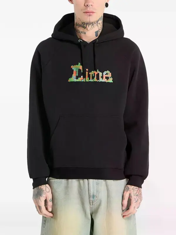 DIME Classic Craft Logo Hooded Sweatshirt - Black